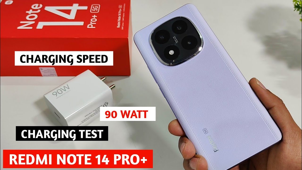 Redmi Note 14 Pro Plus Charging Test | Charge Test Redmi Note 14 Pro ...