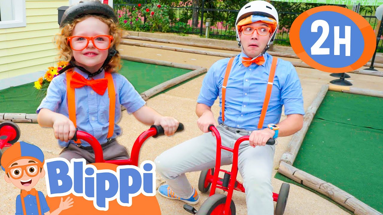 Blippi And Meekah Construct A Friendship - Blippi | Educational Videos ...