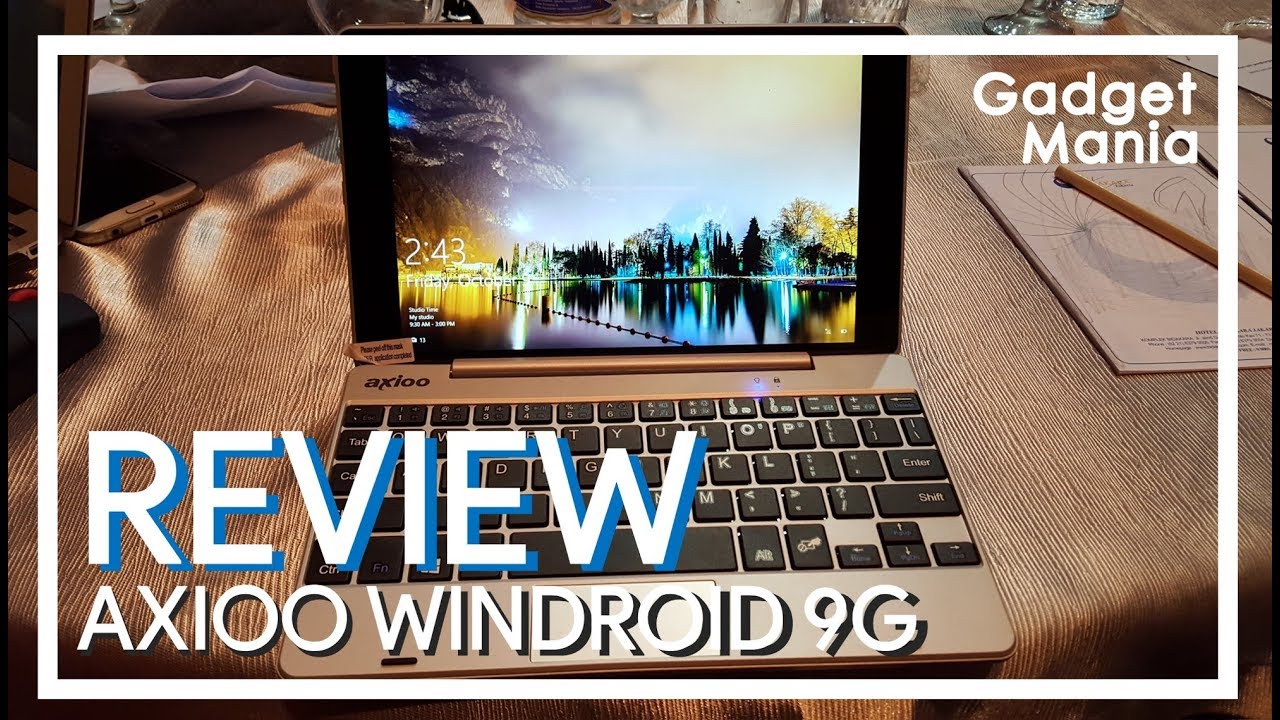REVIEW AXIOO WINDROID 9G - WINDOWS RASA ANDROID, APA ANDROID RASA WINDOWS? - YouTube
