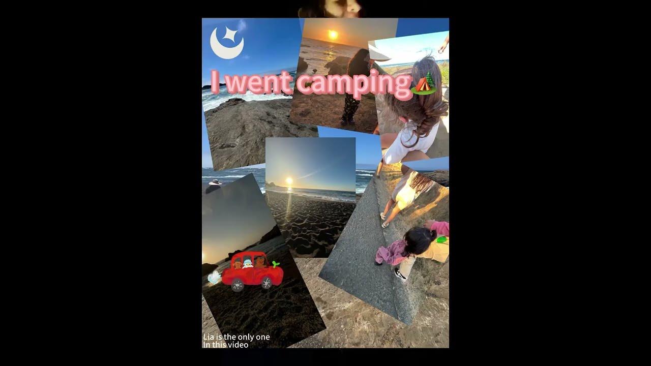 I went camping🏕️💤🌳 #camping #firstvideo #fun #nature - YouTube