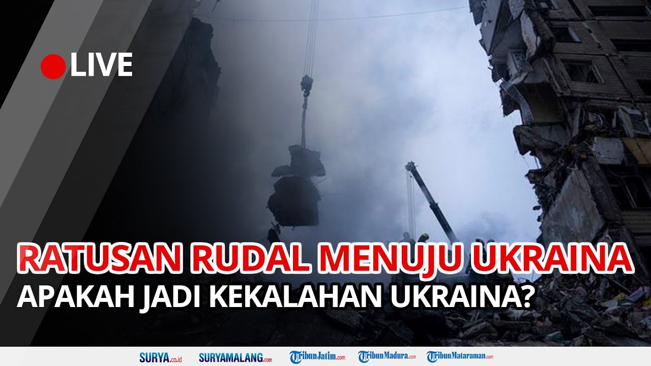 🔴 LIVE: Rusia Targetkan Ratusan Rudal ke Sejumlah Kota di Ukraina, Jadi ...