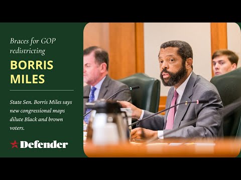 Sen. Miles condemns Texas' proposed redistricting map - DefenderNetwork.com