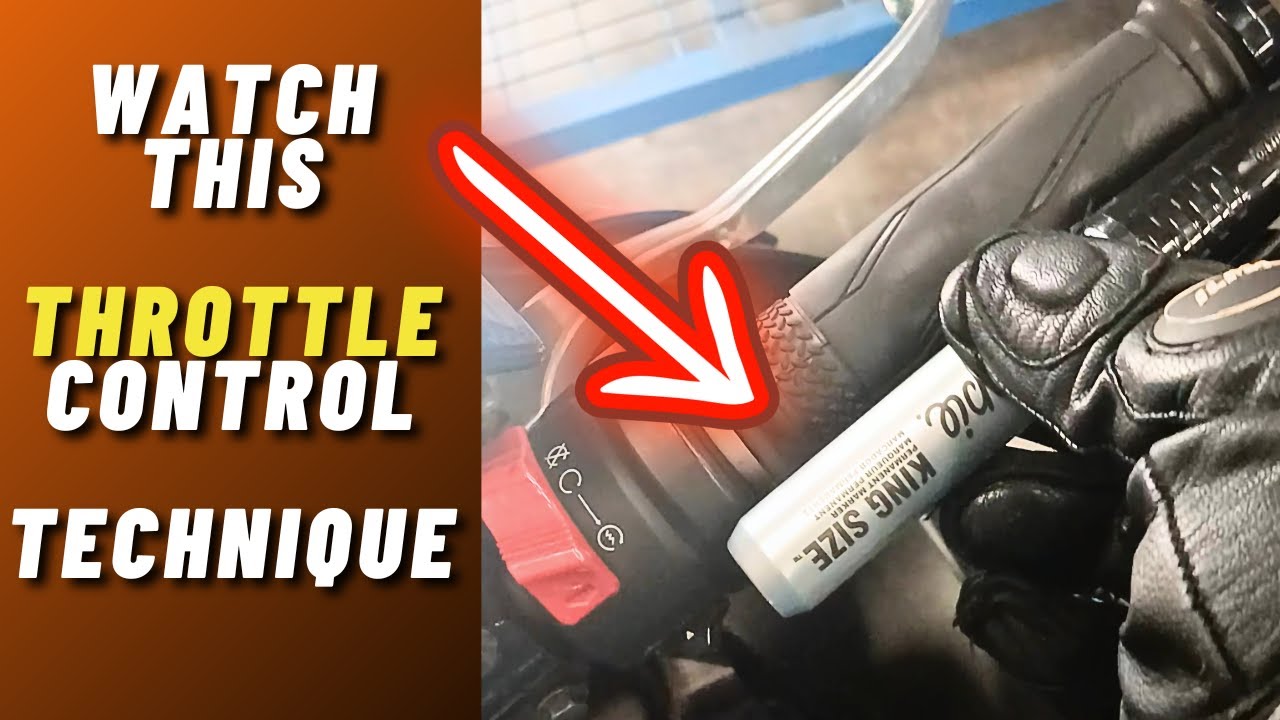 Smooth Throttle Control Tip on a Motorcycle. #motorcycle # ...