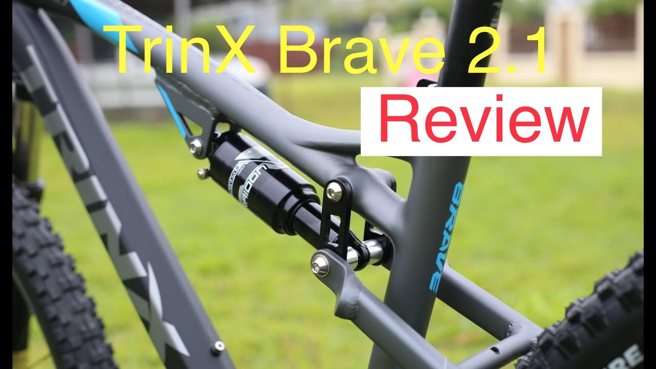 TrinX Brave 2.1 Review កង់ភ្នំ TrinX Brave2.1 បូមមុខក្រោយ គ្រឿងល្អ ៗ ...