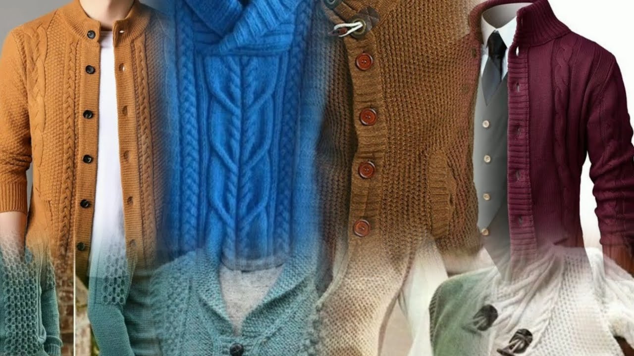 Latest 💯 And Elegant ️ Handmade Knitting Sweater Designs For Men 2025 ...