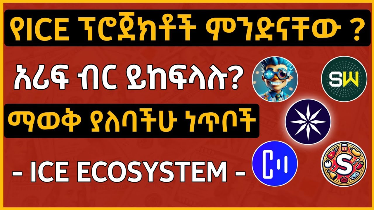 ስለ ICE ፕሮጀክቶች ማወቅ ያለባችሁ ወሳኝ ነገር | ሁሉም ይከፍላሉ ? | Detail Overview Of ICE ...
