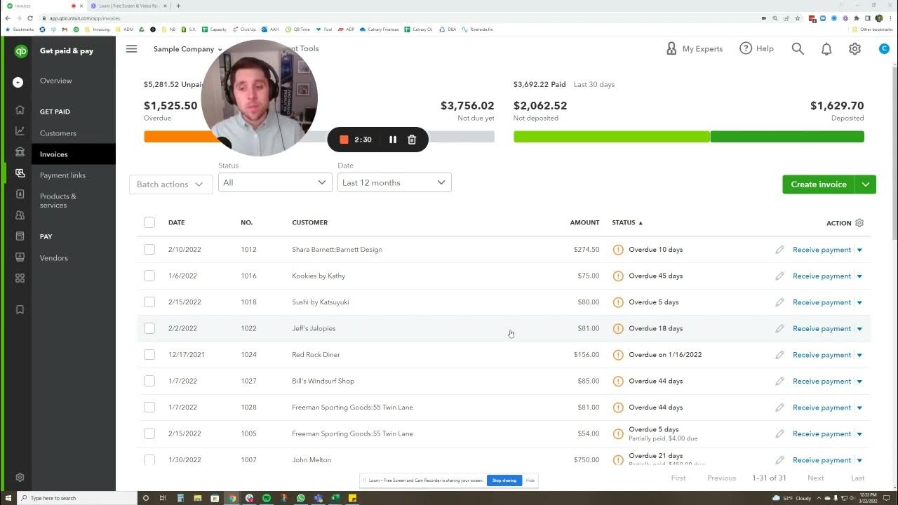 QuickBooks Online How-To: Setting Up Automatic Recurring ACH Payments - YouTube