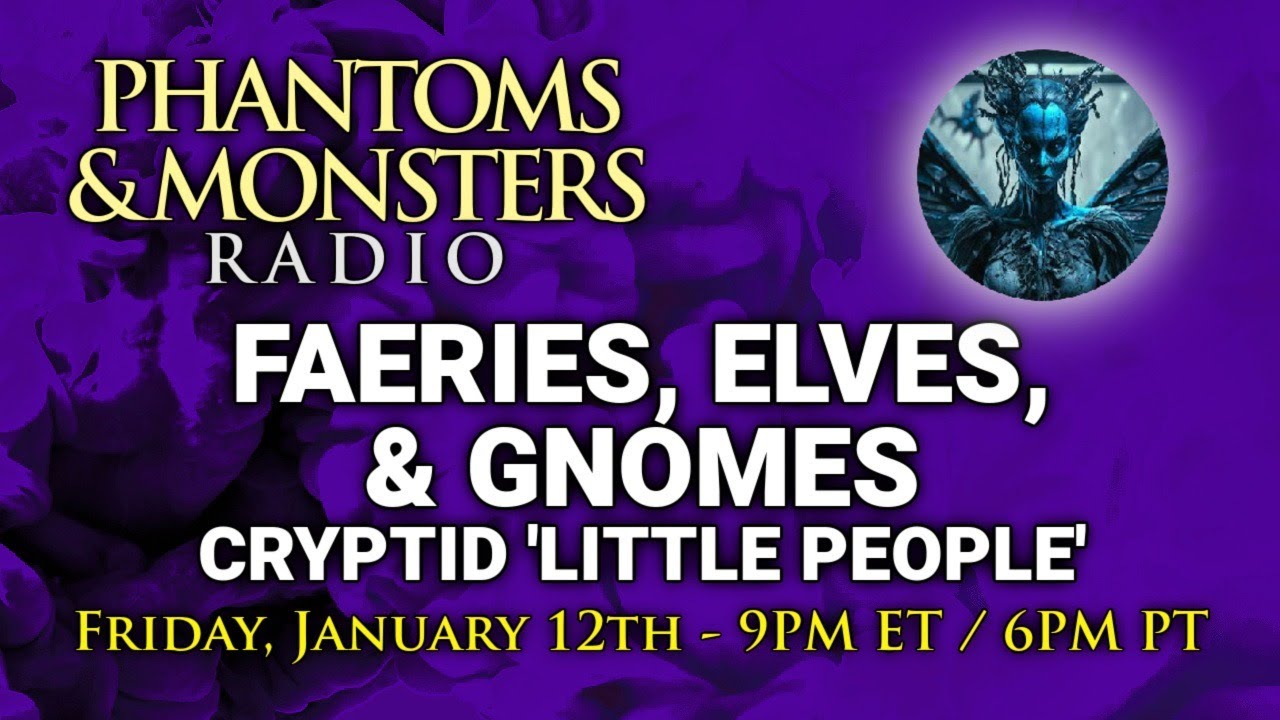 FAERIES, ELVES, & GNOMES - CRYPTID 'LITTLE PEOPLE' - LIVE Chat - Q & A ...