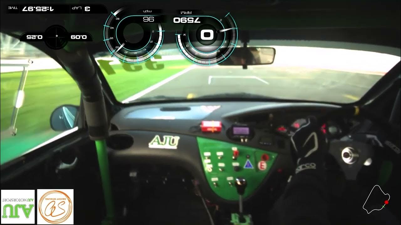 Ford Focus ST170 AJU Motorsport & Underhill Racing Modified Fords Silverstone race 2 08-10-2023 ...