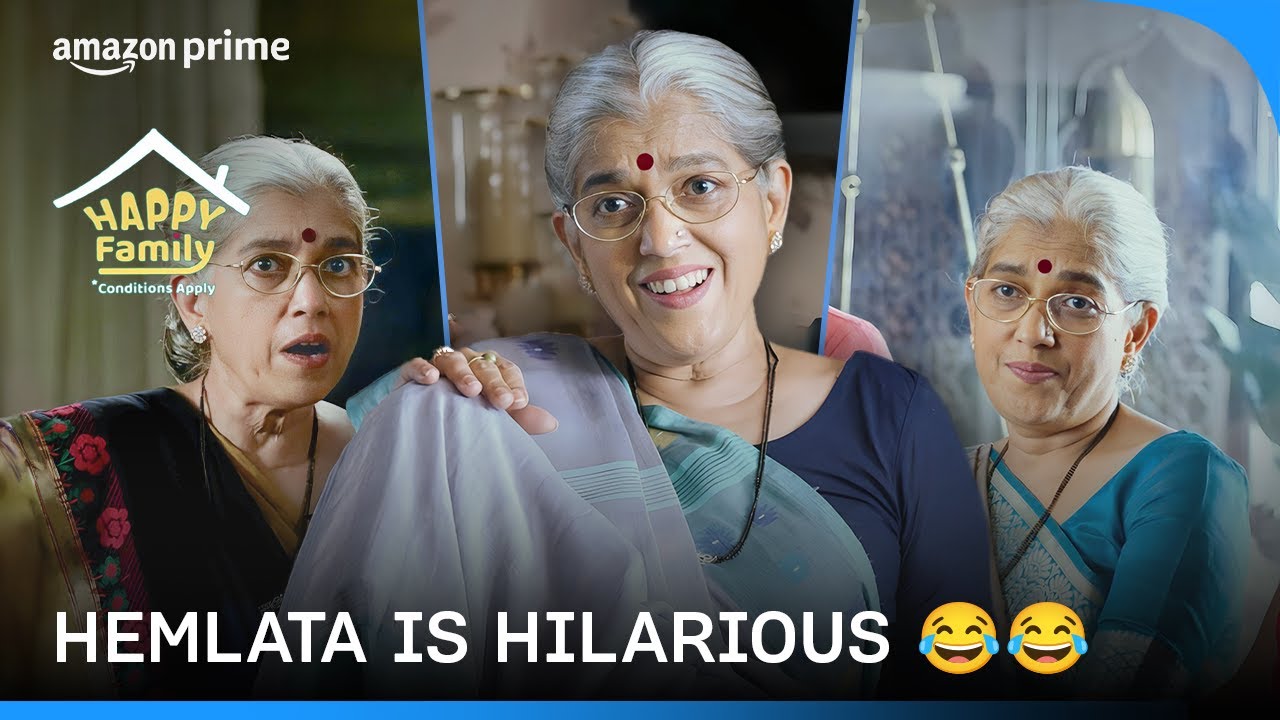 Hemlata never takes any situation seriously 😂 | Happy Family Conditions ...
