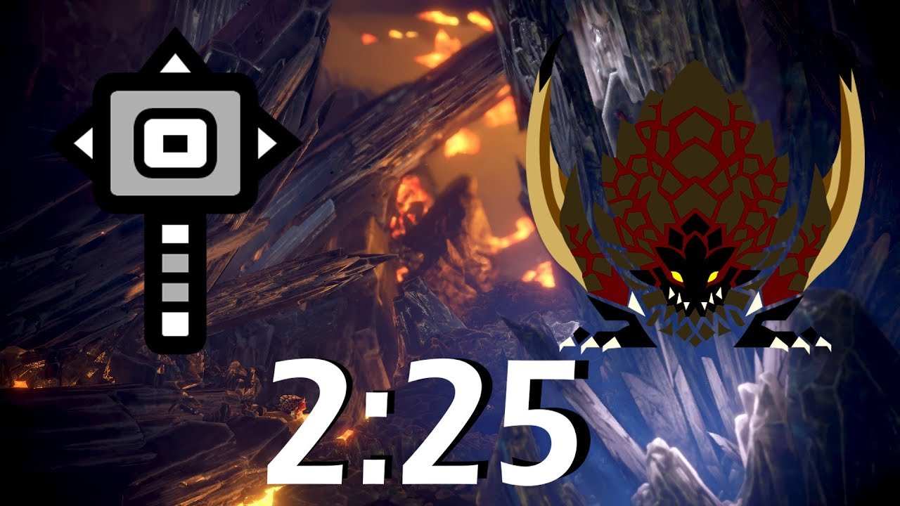 MHWorld - 7★ Bazelgeuse Solo (Hammer) - 2:25 - YouTube
