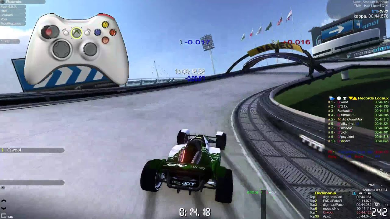 Test OBS + Gamepad viewer - YouTube