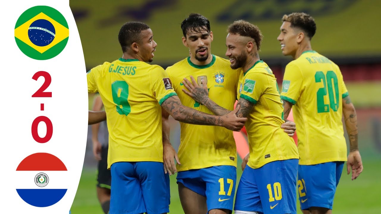 Brazil Vs Paraguay | 2 - 0 | Highlights | All Goals | FULL MATCH ...