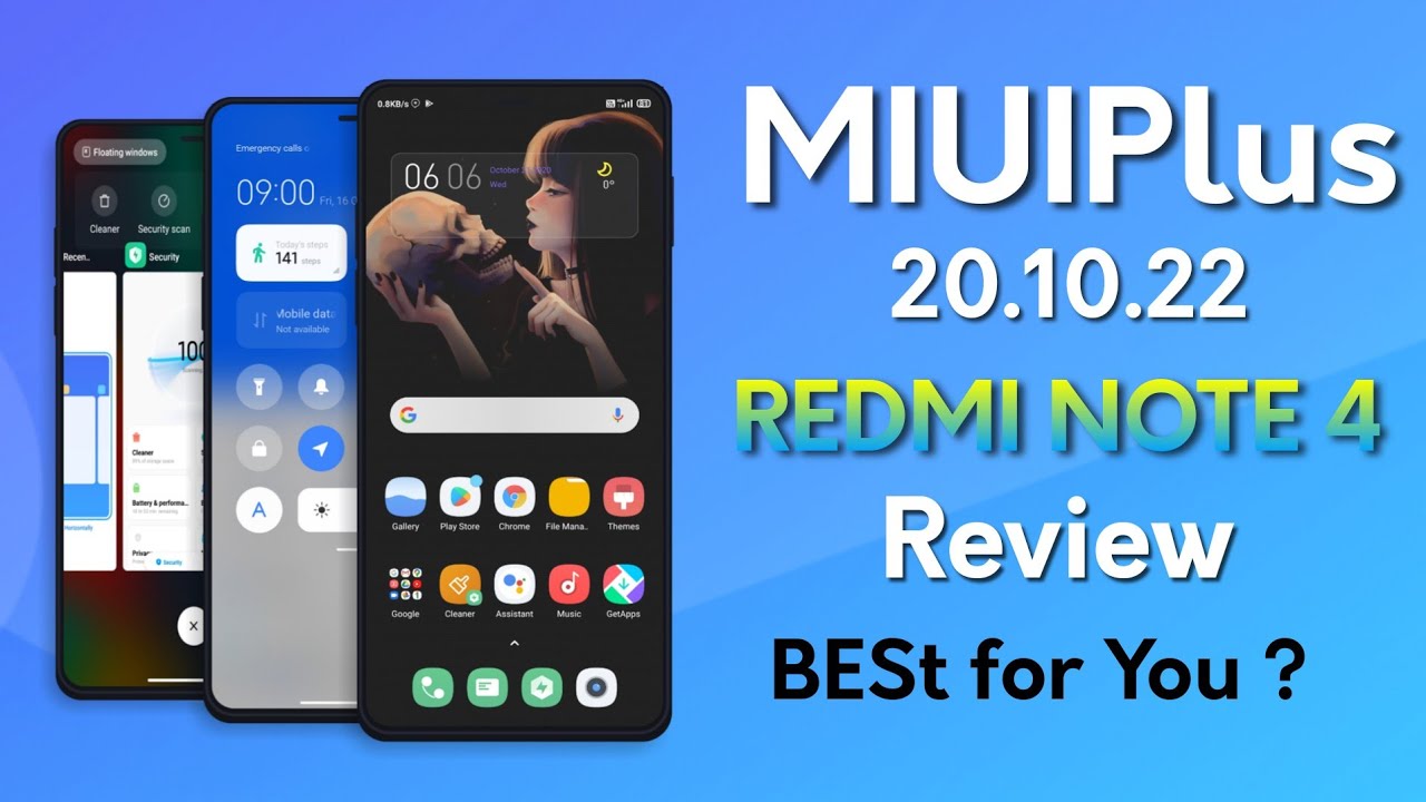 MIUIPlus (MIUI 20.10.22) Edition REDMI NOTE 4 | REDMI NOTE 4 MIUI 12 ...