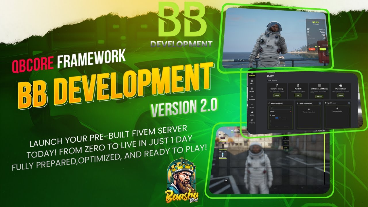 FiveM Full Premium Qbcore Server | Ready to play - YouTube
