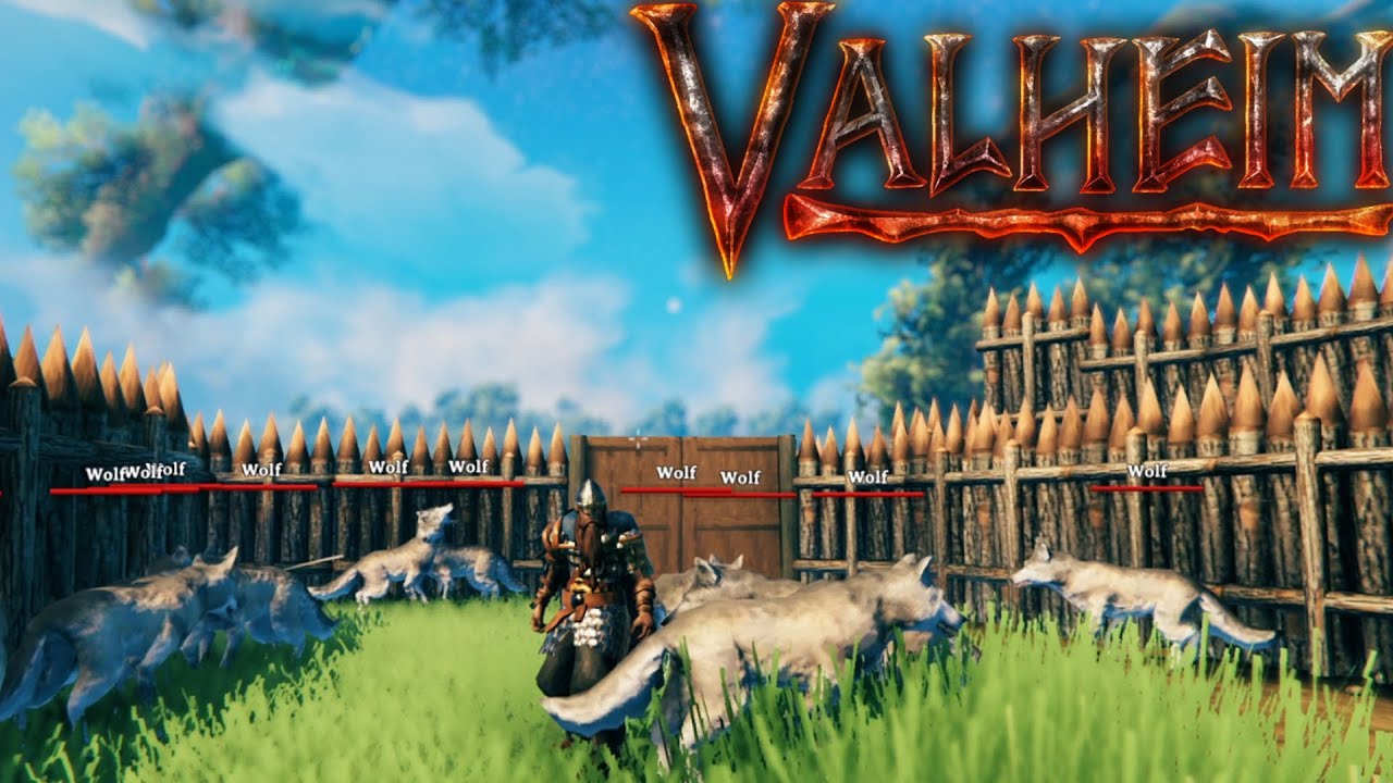 Taming An Army Of Wolves In Valheim! - YouTube
