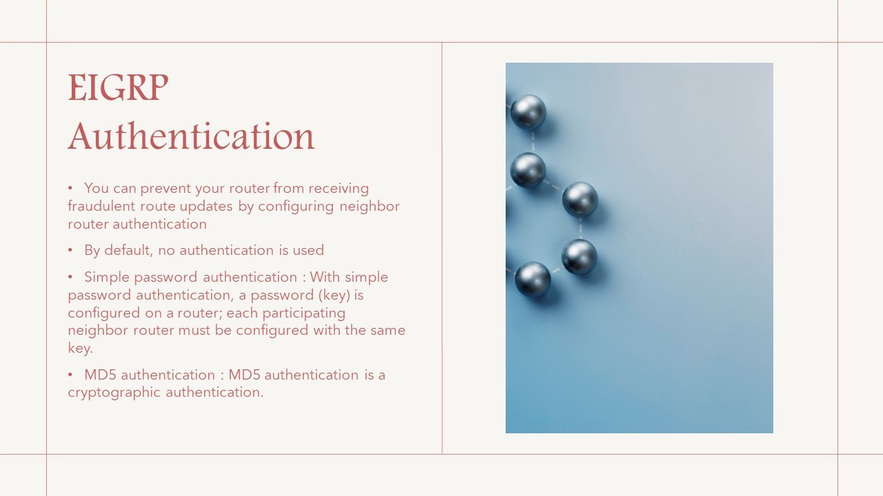 EIGRP Authentication - YouTube