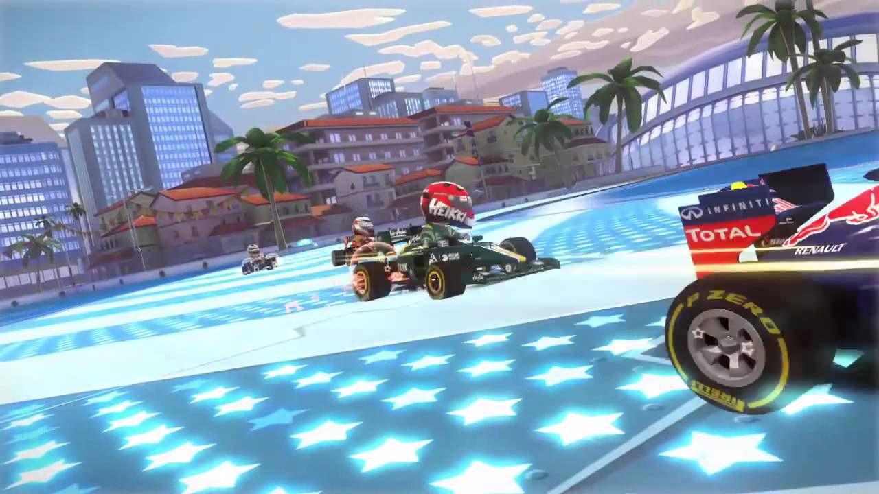F1 Race Stars Powered Edition Trailer WiiU - YouTube