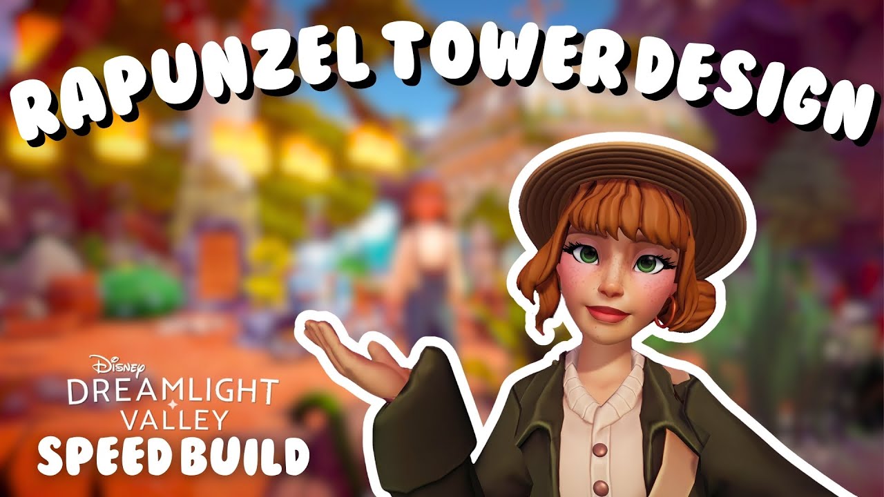 rapunzel wild tangle design | dreamlight valley - YouTube