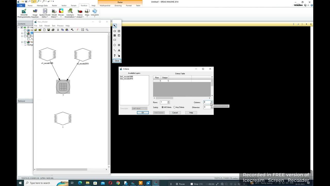 model maker in erdas imagine - YouTube