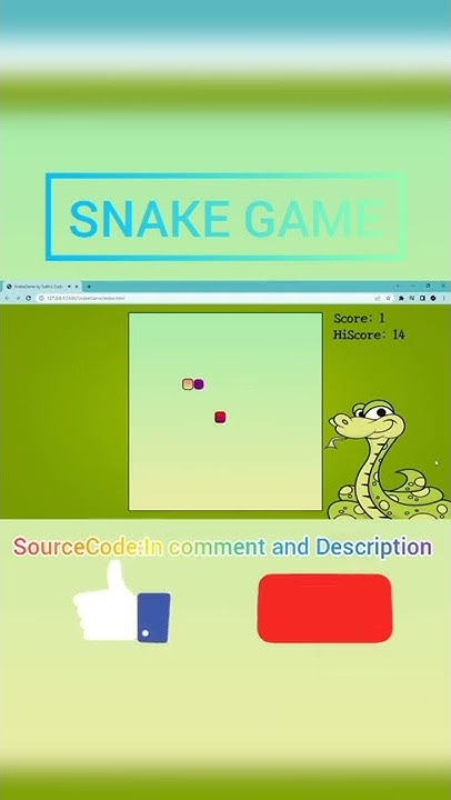 Making Snake Game with Html,Css and Java.#shorts #trending #viral #webdevelopment #coding # ...