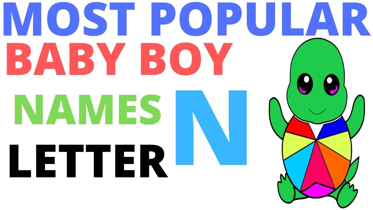 Most Popular Baby Boy Names | Letter N | 1880 - 2019 - YouTube
