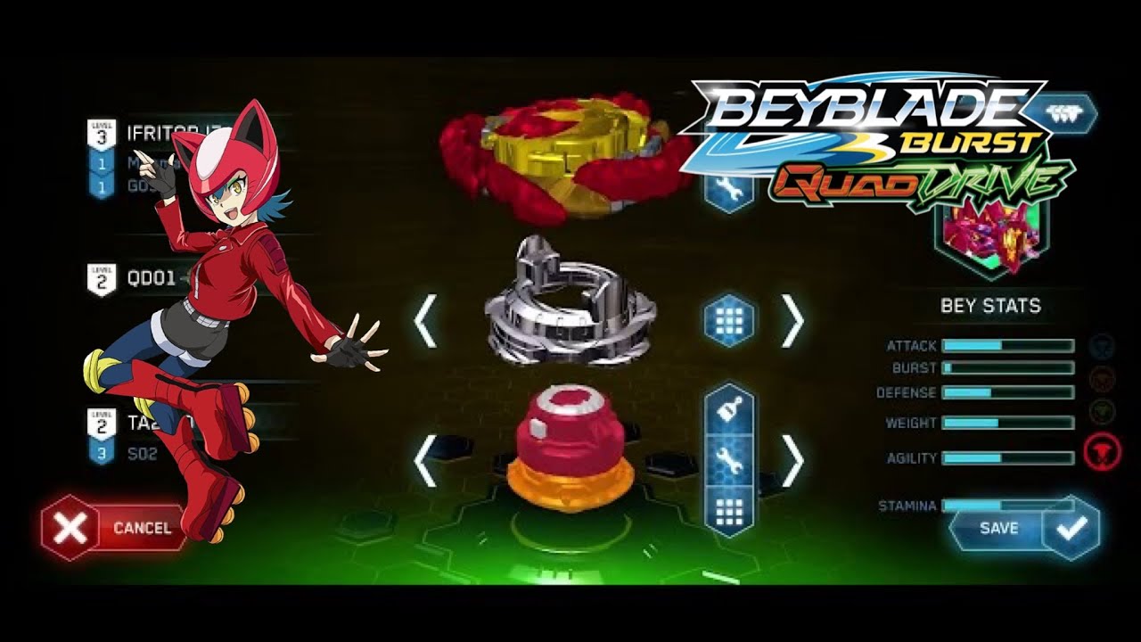 Magma Ifritor I7 Gameplay | BEYBLADE BURST App - YouTube