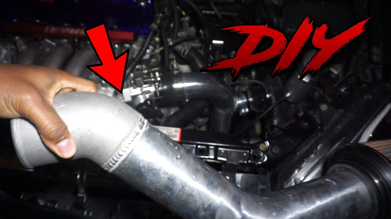DC5 | RSX DIY COLD AIR INTAKE (Install) - YouTube