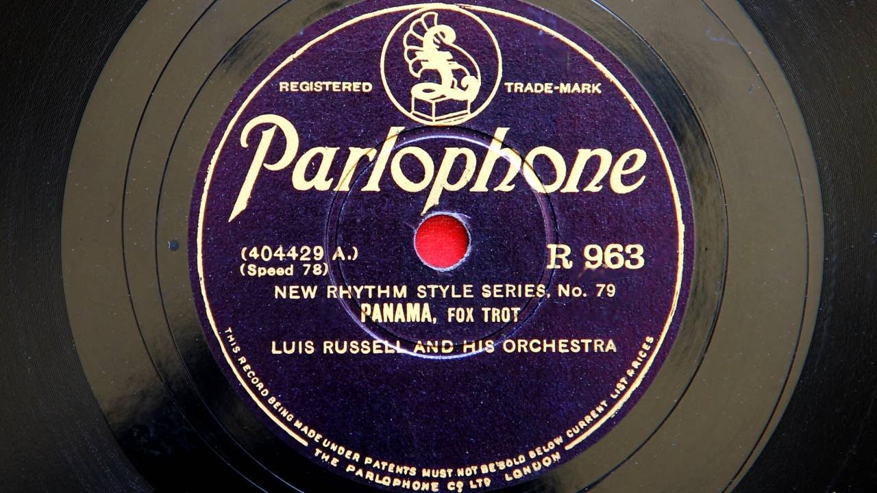 Luis Russell and His Orchestra – Panama (1930) - YouTube