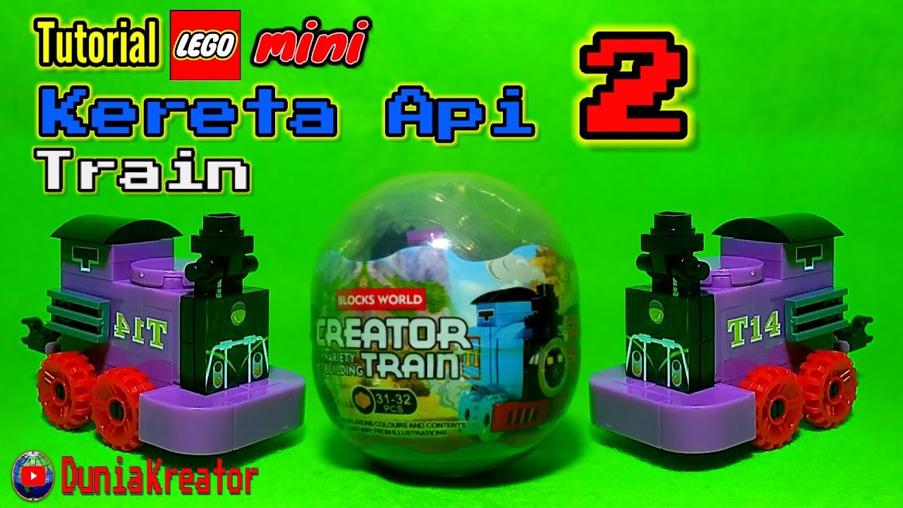 lego train mini | Lego kereta api - YouTube
