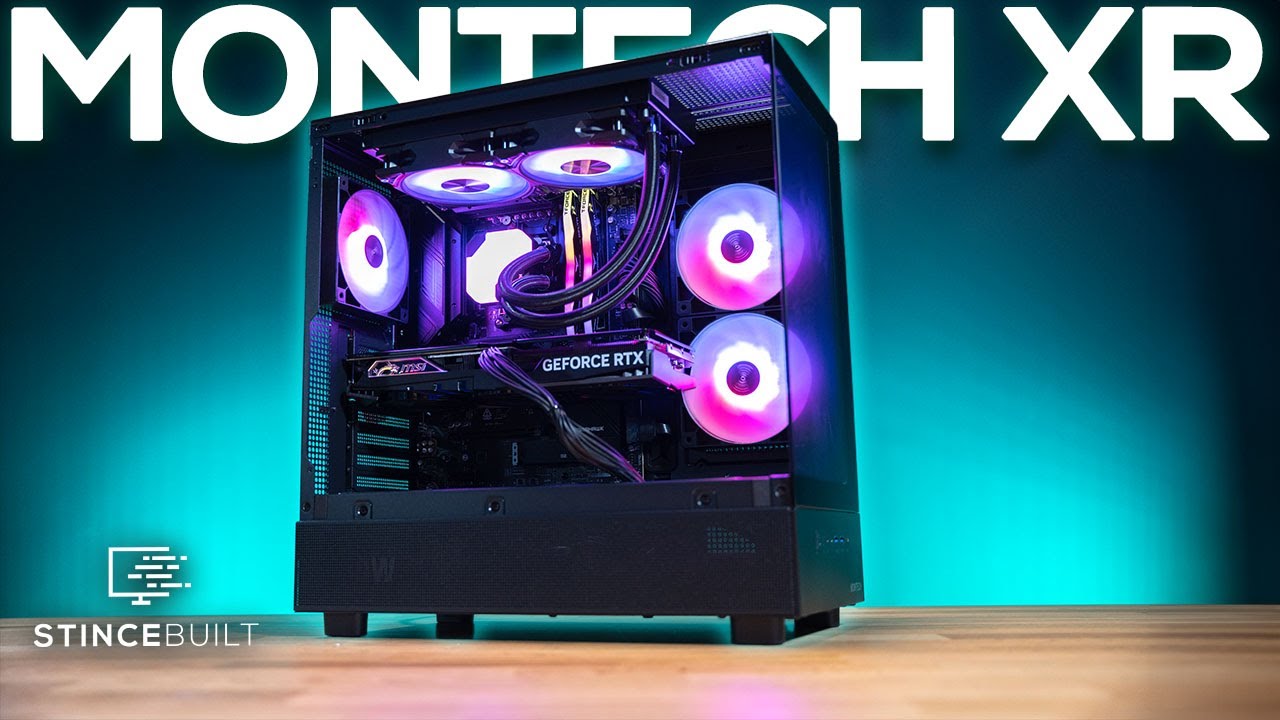 Check out this Montech XR with the AMD 9700X Gaming PC Build - YouTube