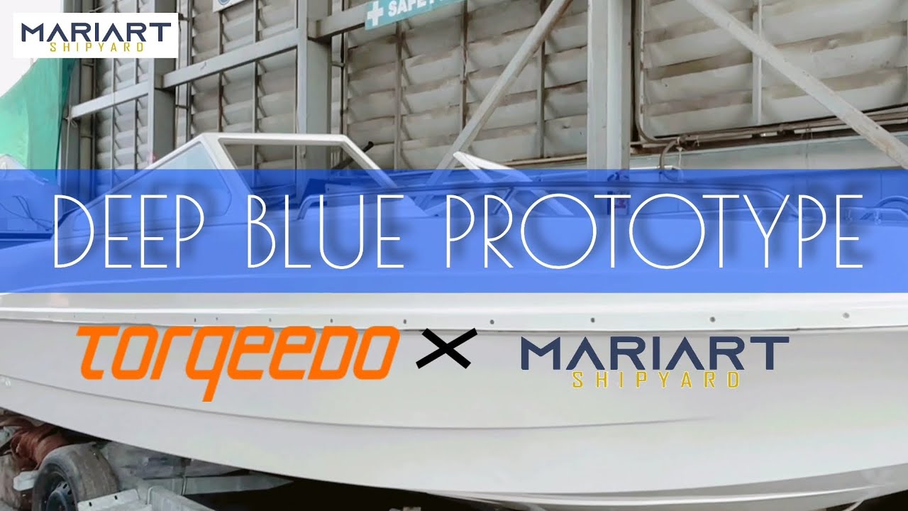 50kW Deep Blue Boat Prototype - YouTube