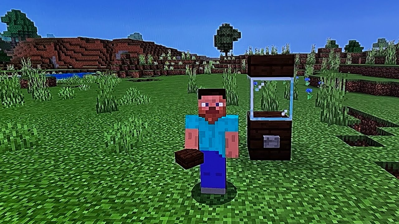 Make a quick and easy Minecraft vending machine!!! - YouTube
