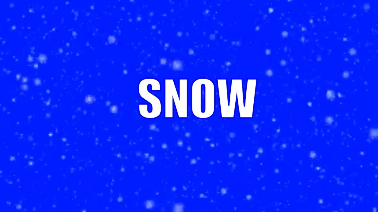 green screen effects - Snow - Wind - Winter - free video - free stock ...