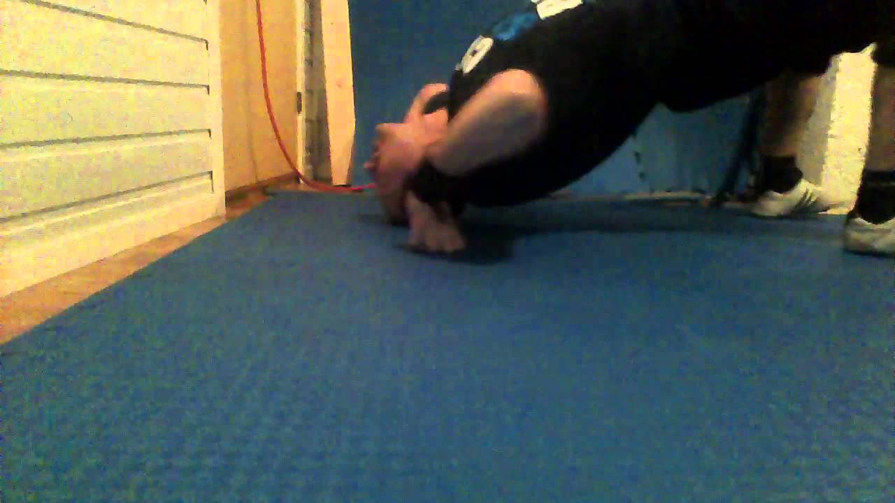 Neck bridge exercise beginner stronger neck - YouTube