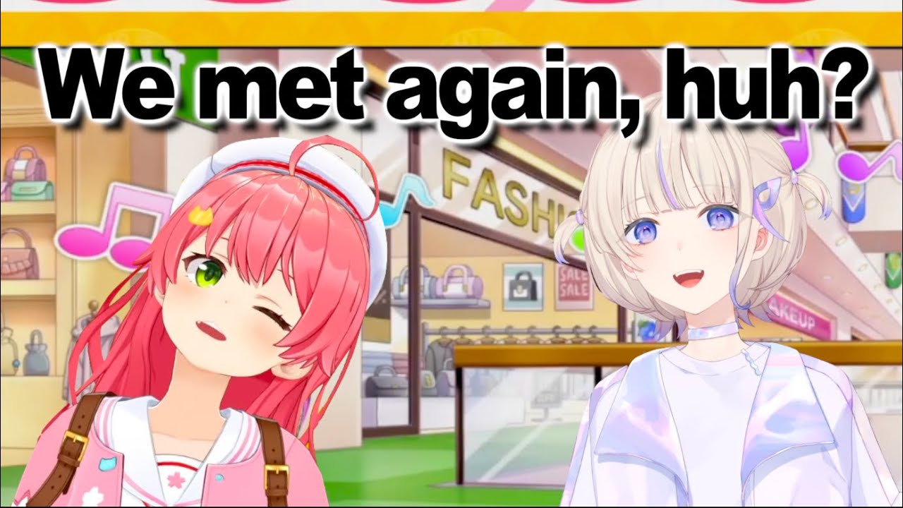 Holobaby recognized as childhood friends in the game [hololive/ Eng sub] - YouTube