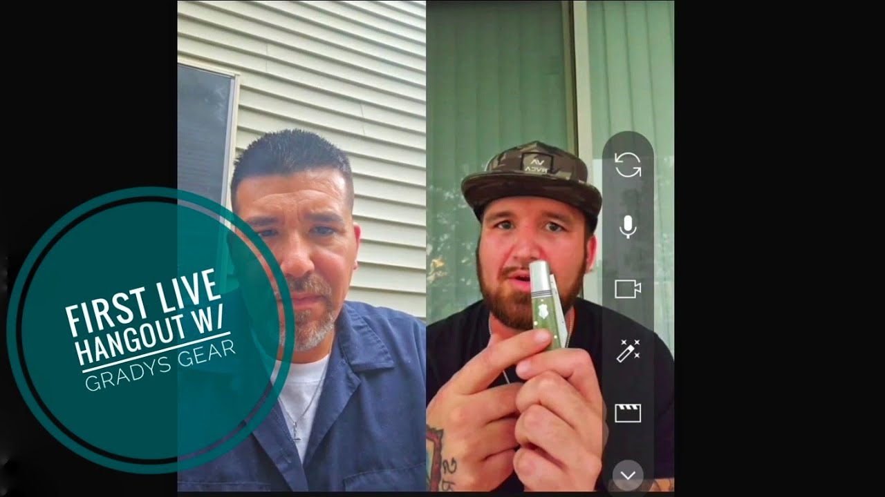 First Live Hangout with Gradys Gear - YouTube