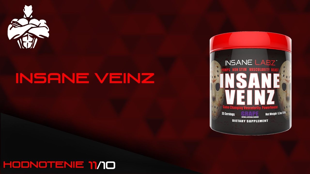 INSANE LABZ INSANE VEINZ | #29 PREWORKOUT RECENZIA - YouTube