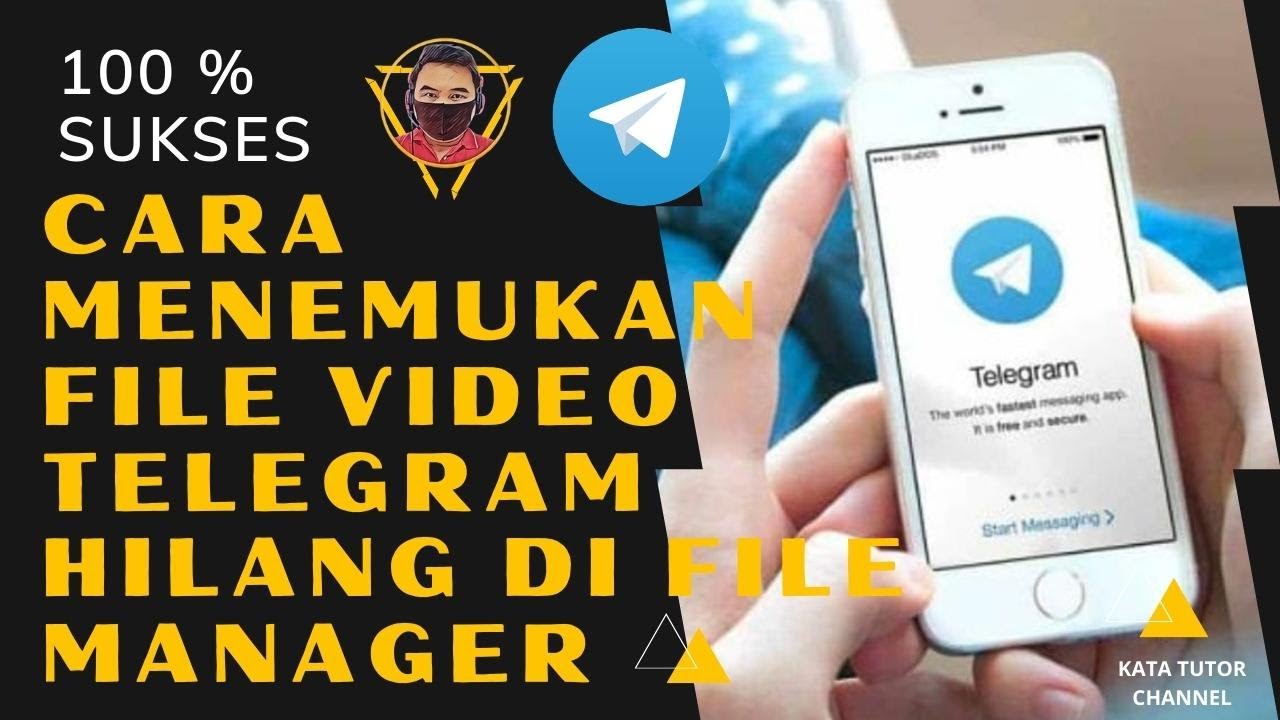 CARA MENEMUKAN FILE VIDEO TELEGRAM HILANG DI FILE MANAGER | 100% ...