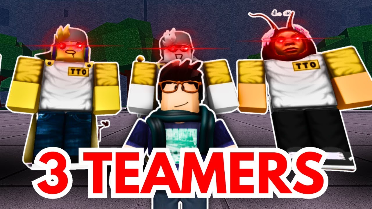 TEAMING ON TOXIC PLAYERS IN THE STRONGEST BATTLEGROUNDS - Roblox - YouTube