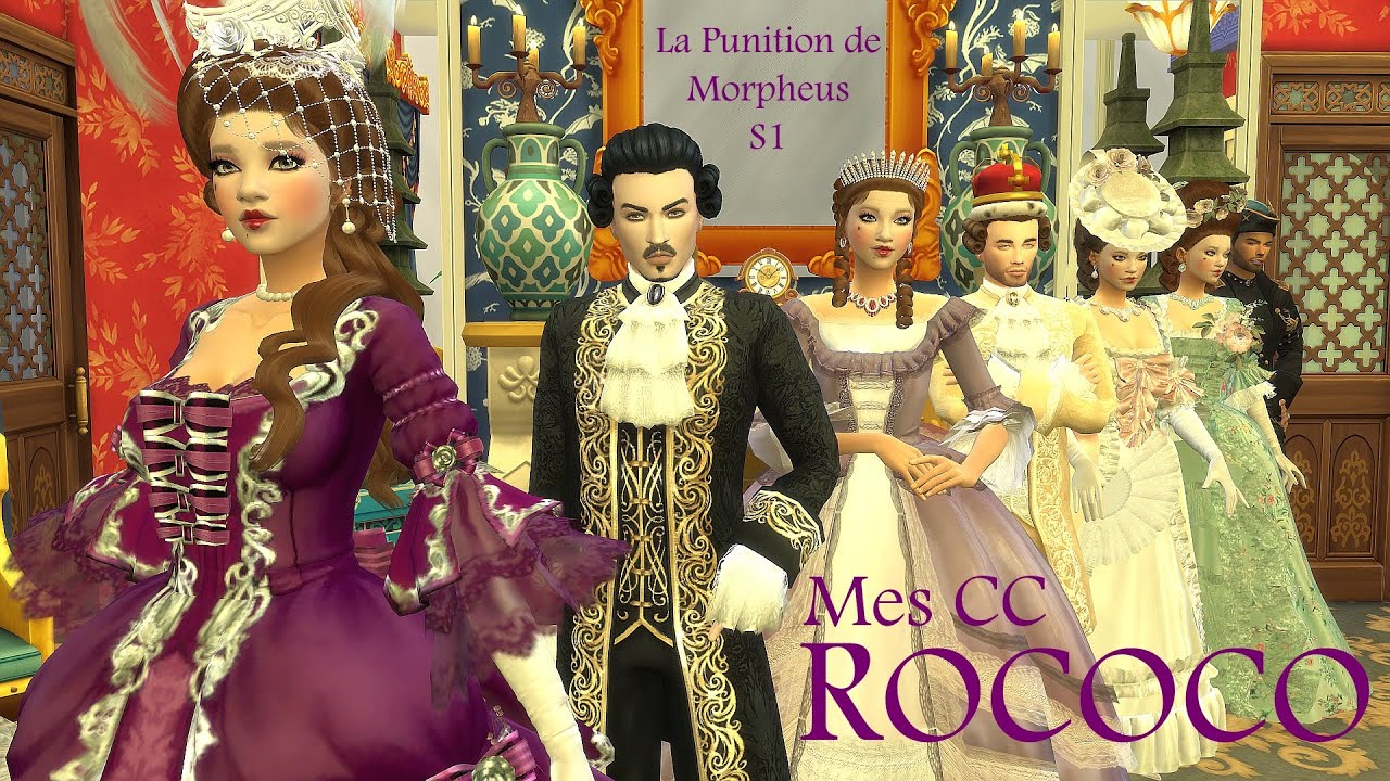 Mes CC ROCOCO ☆ La punition de Morpheus S1 (Sims 4) - YouTube