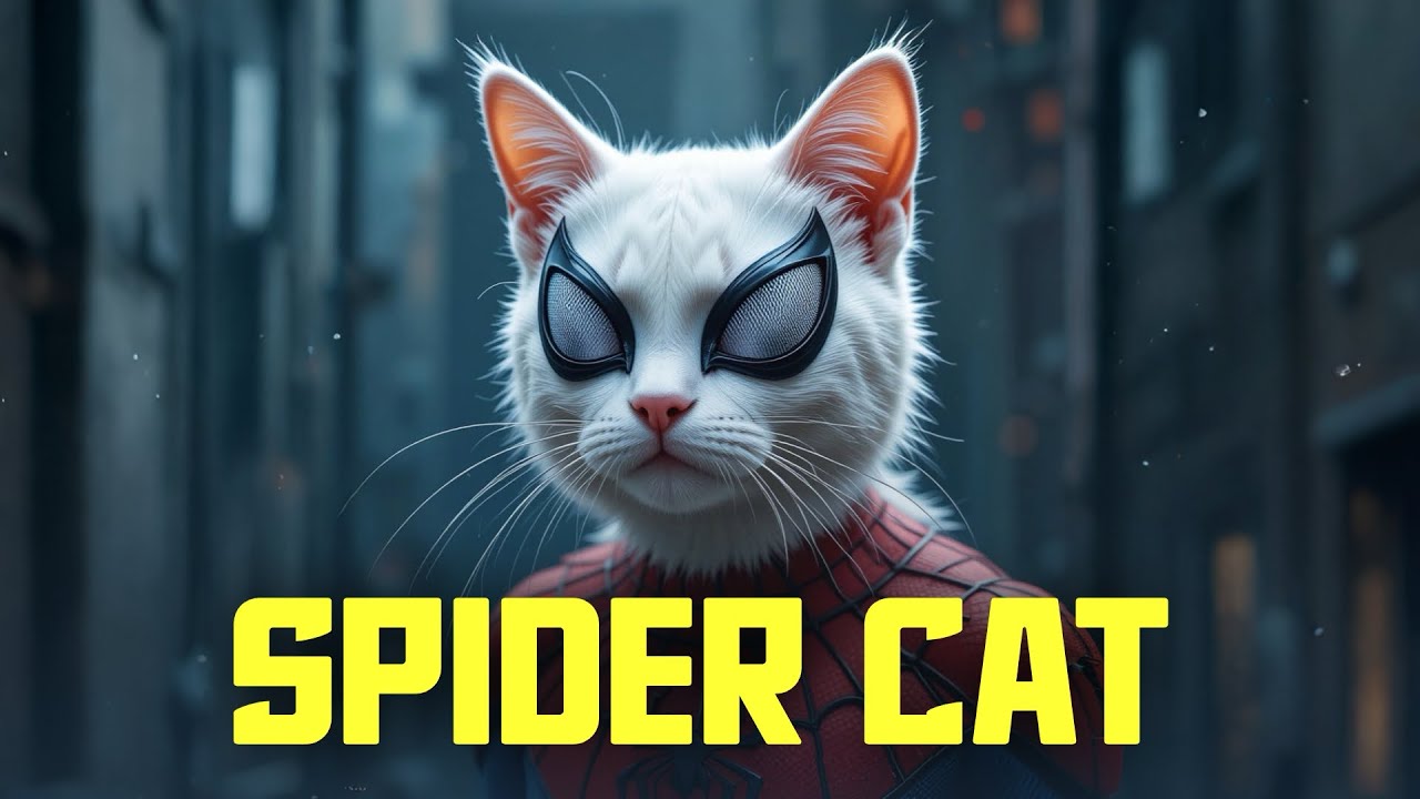 🐱🕷️ Spider Cat to the Rescue! – A Heroic Mission Begins! - YouTube