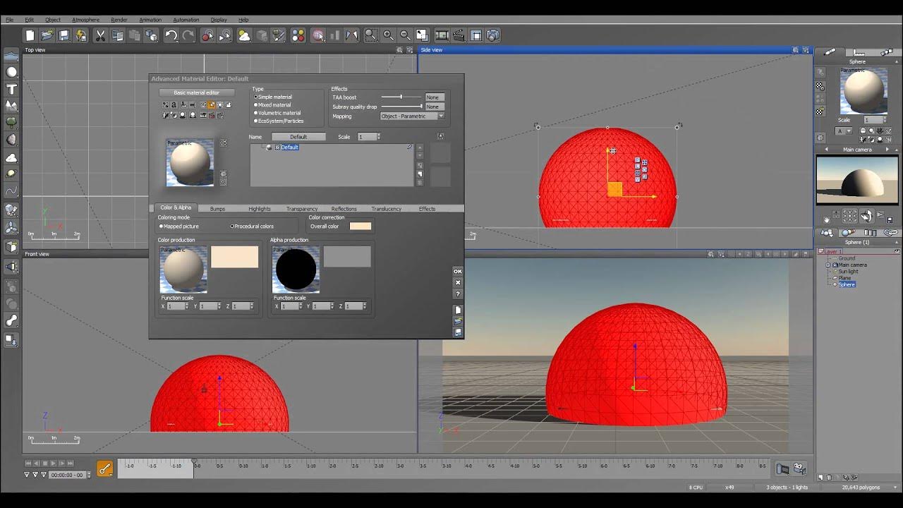 Vue 11, New particle system - YouTube