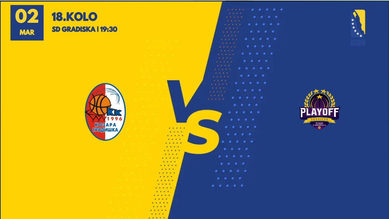 KK Kozara vs ŽKK Play Off - 18. kolo - KSBIH - 2023/2024 - YouTube