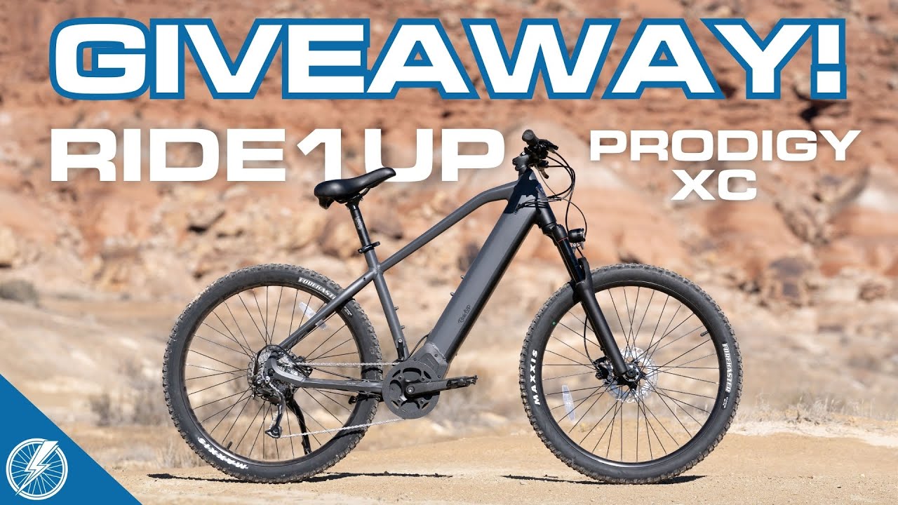 Free Ride1Up Prodigy XC E-Bike Giveaway! No seriously, FREE!!! - YouTube