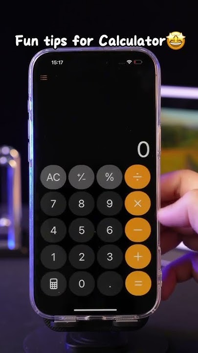 I can’t believe the iPhone calculator has this feature!😎🫡#iphone #apple#iphonetricks - YouTube