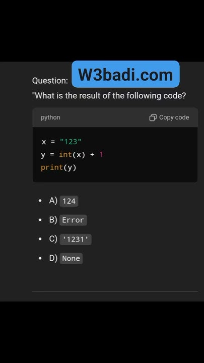 Python Quiz Data Type Conversionpythondatatypes Typeconversion Learnpython Advancedpython