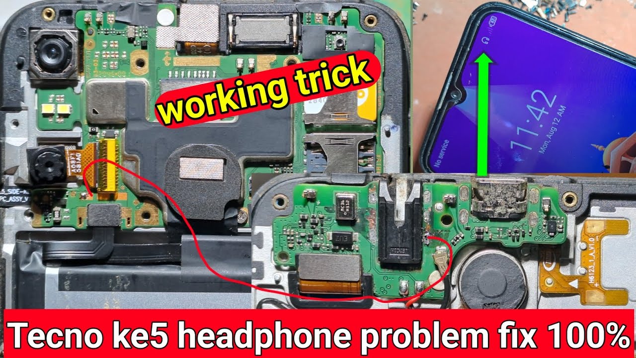 Tecno ke5 headphone problem fix 🎧 tecno ke5 headphone problem solution ...