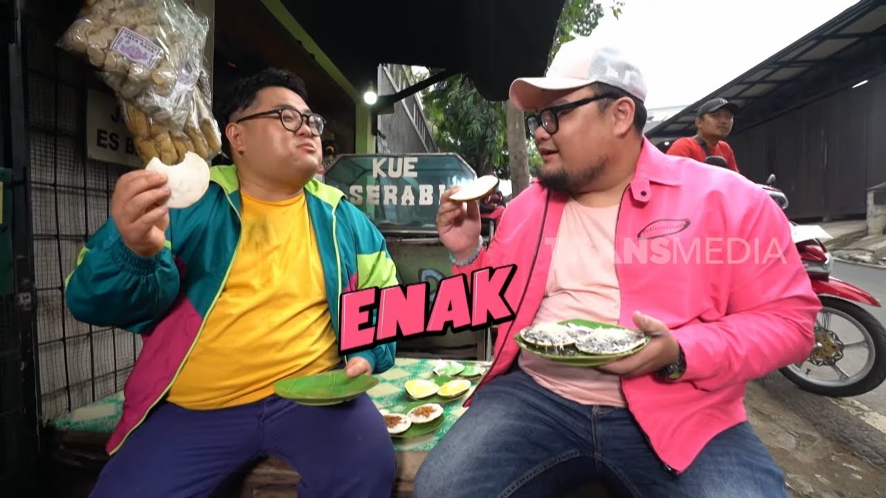 Bang Mpin & Kenta Jajan Serabi Indramayu | ENAKNYA MANTUL (03/08/25) Part 2 - YouTube