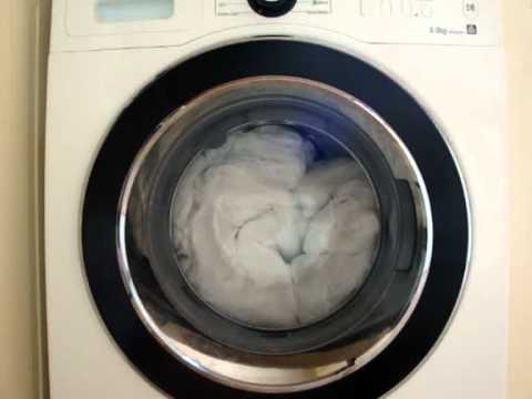 samsung wf8804rpa diamond washing machine - double duvet - rinse 6 ...